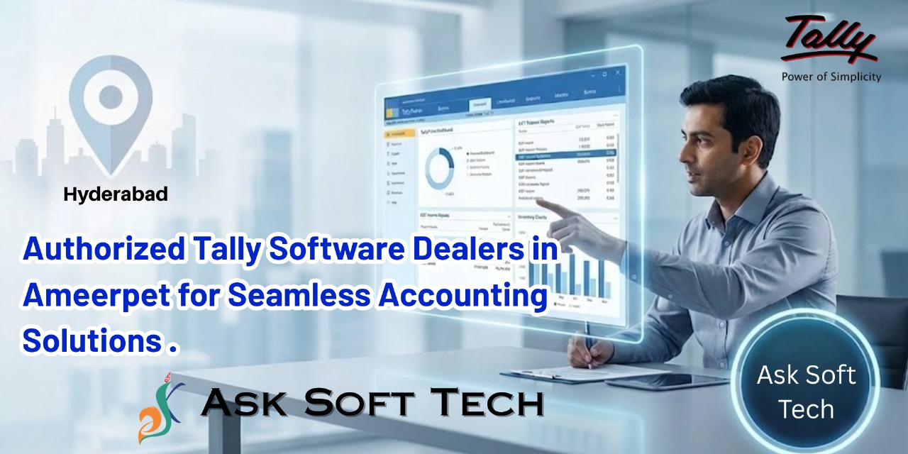 Upgrade to Tally Prime with Ask Soft Tech – Trusted Dealers in Ameerpet